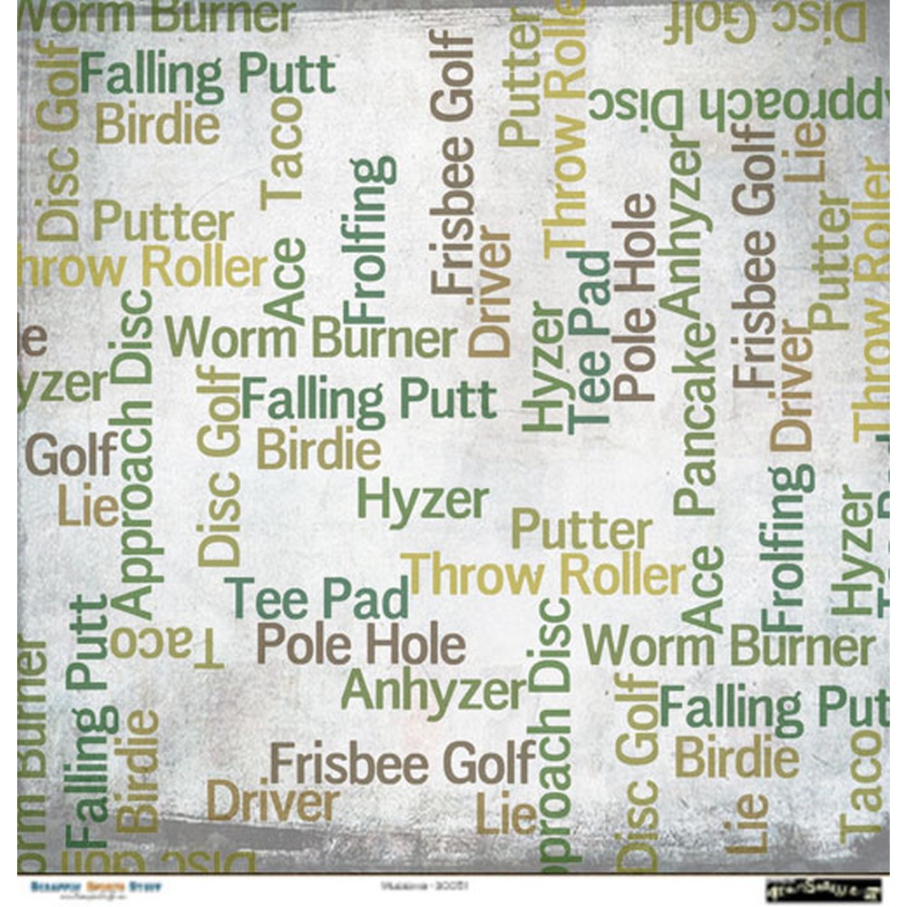 Scrappin Stuff Disc Golf Words Paper Scrappin Sports Stuff Scrappin Stuff Disc Golf Words Paper Scrappin Sports Stuff